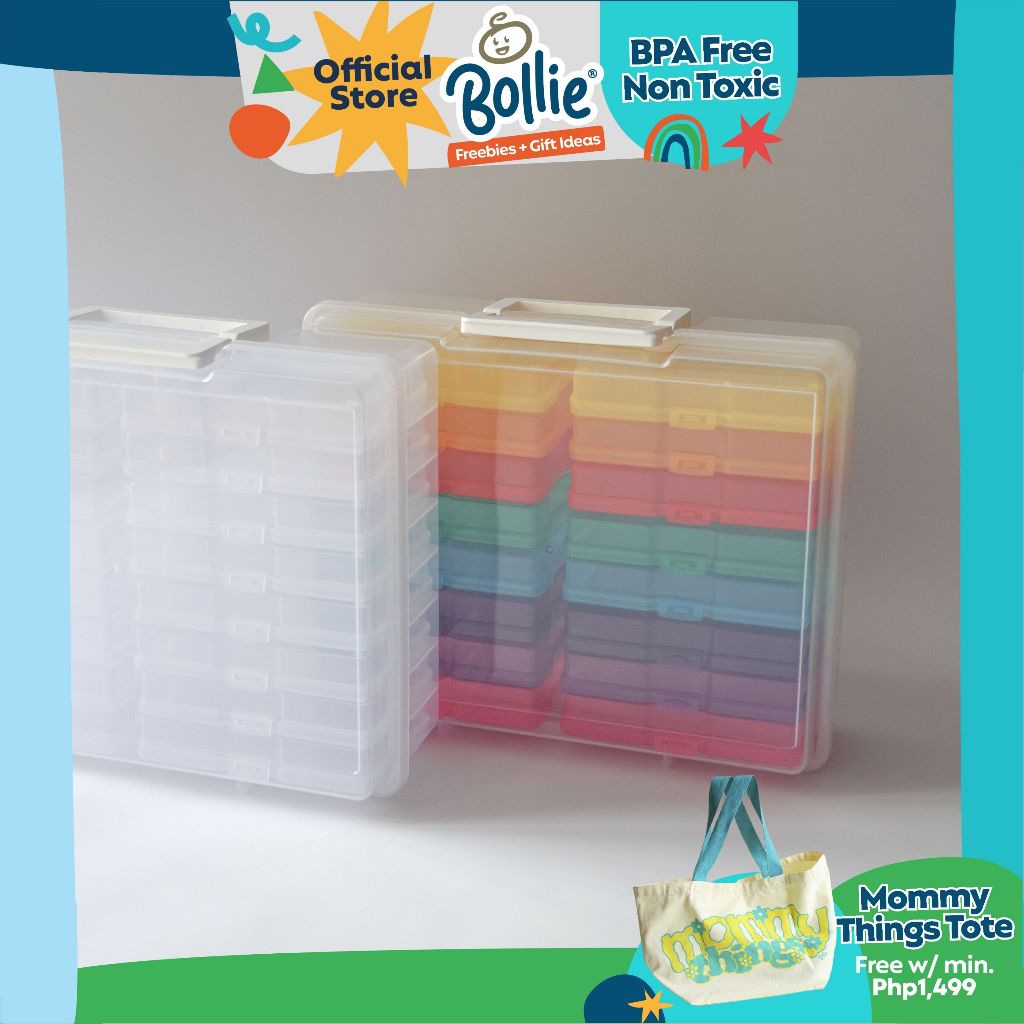 Bollie Baby 16-Case XL Photo and Craft Storage Box (Toys and Cards ...