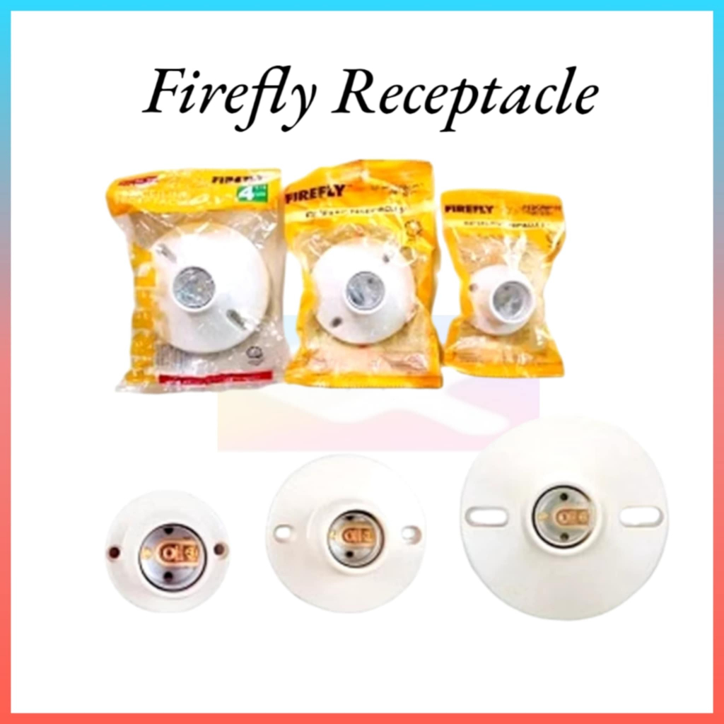 Firefly Ceiling Receptacle For Light 2inch（2-1/4), 3inch (3-1/2 ...