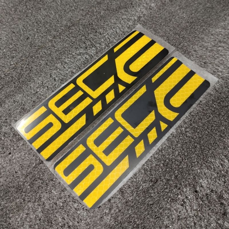 SEC Reflectorized Sticker For Alloy Box | Shopee Philippines