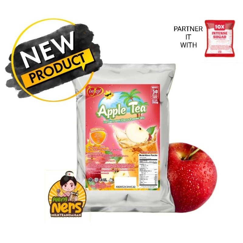 Apple Tea Concentrated Powder+ 10x Intense Sugar | Shopee Philippines