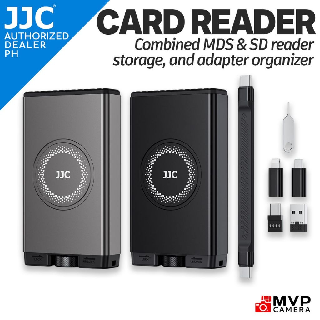 JJC MFCC-1 Multifunction SD MSD Card Reader Organizer Case OTG Micro ...