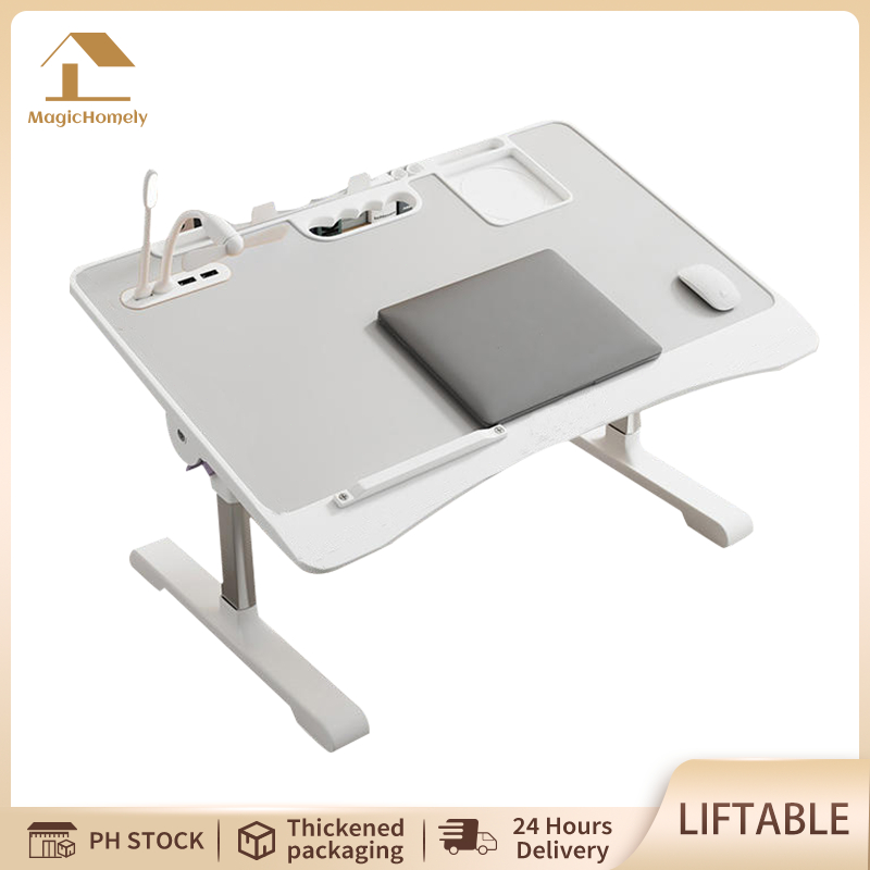 COD Bedroom Lazy Table Adjustable Computer Desk Student Dormitory Study ...