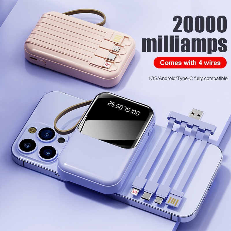 KC58 Handy Power Bank 20000mAh Battery Capacity with LED Display and ...