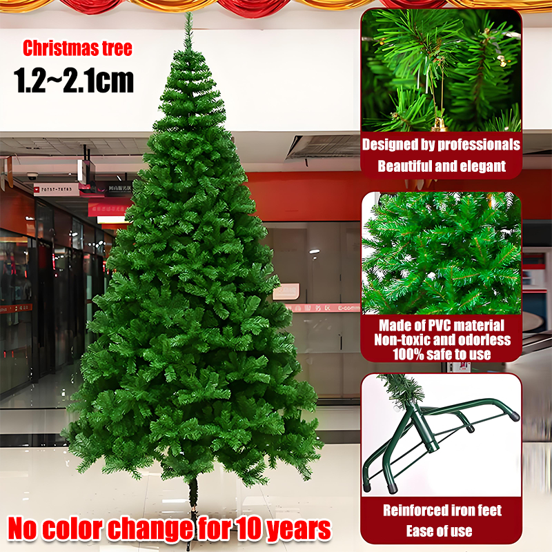 2024new DIY 4FT/5FT/6FT/7FT christmas tree decoration encryption scene ...