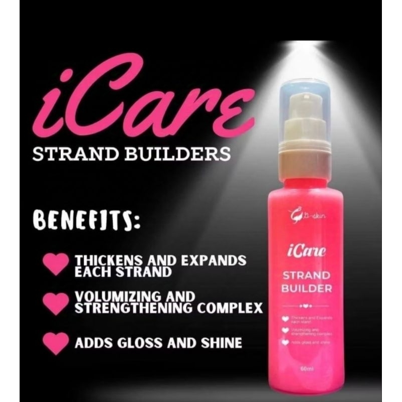 Icare Strand Builder Hair Cream water based| Hair Moisturizer| Leave in ...