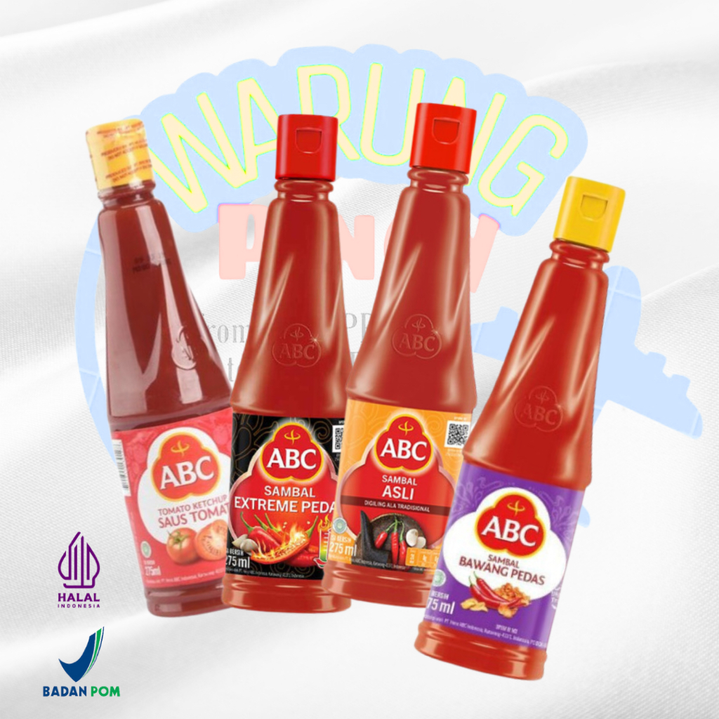 Indonesian Saos Sambal Spicy Sauce Authentic Condiment 135ML | Shopee ...