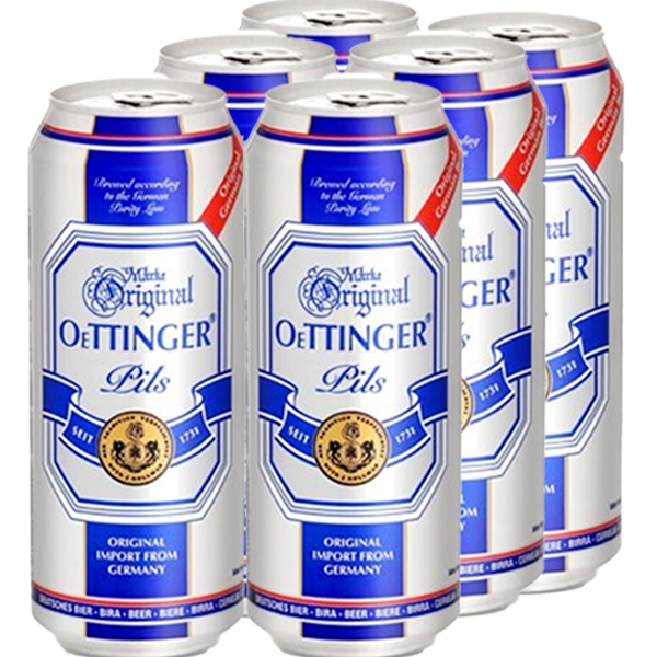 Oettinger Pils Beer [6 x 500mL] | Shopee Philippines