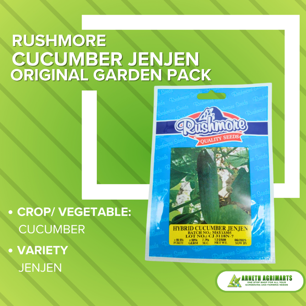 HYBRID CUCUMBER JENJEN SEEDS ( ORGINAL GARDEN PACK ) | Shopee Philippines