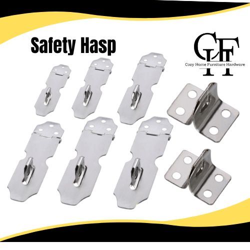 CHFH Stainless Steel Locking Hasp Latches-Safety Padlock Door Latch ...