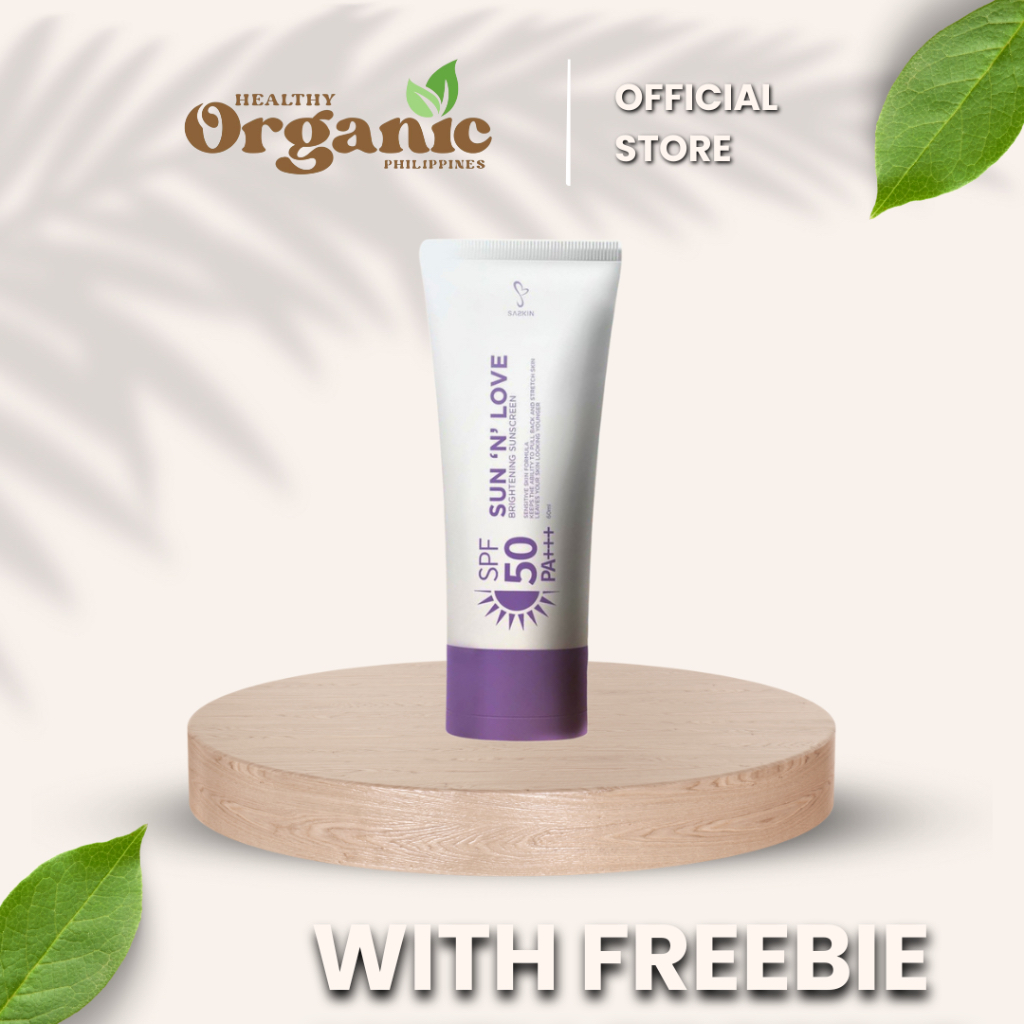 SASKIN Sun N Love Brightening Sunscreen Whitening Sun Protect Gel Face ...