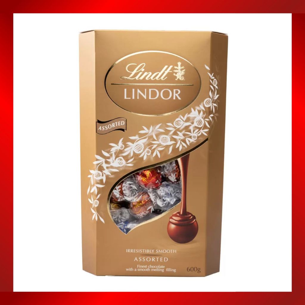 Lindt Lindor Gold Assorted 600g chocolate【Direct from Japan】 | Shopee ...