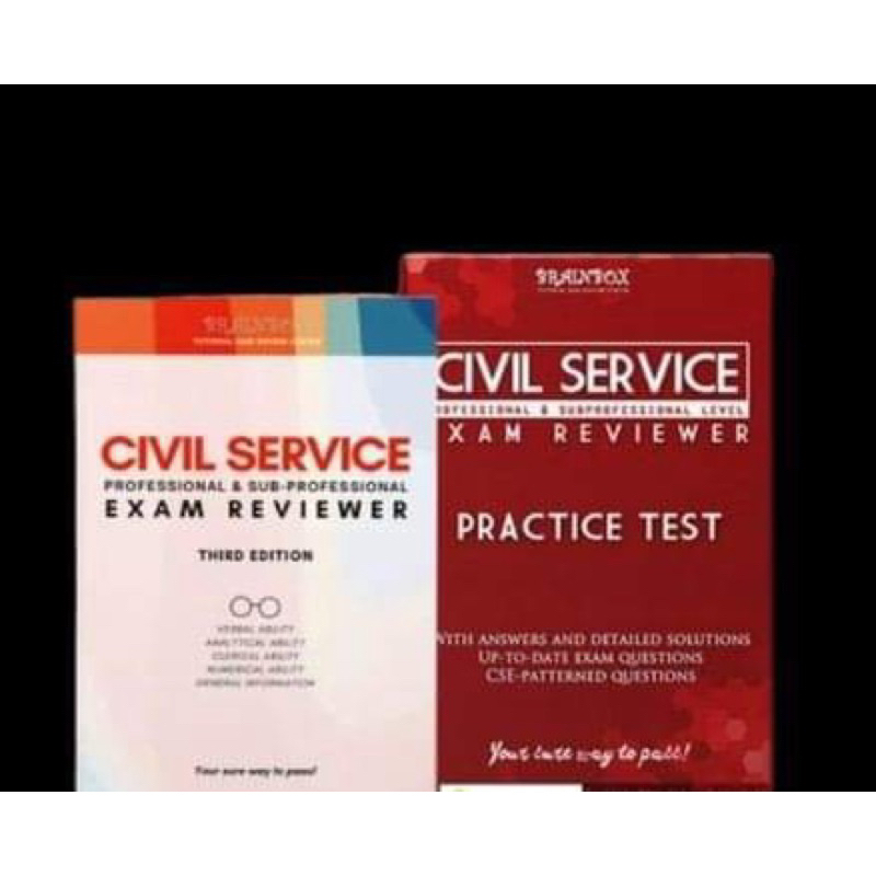 BRAINBOX REVIEWER-BUNDLE CIVIL SERVICE REVIEWER FOR 2026 | Shopee ...