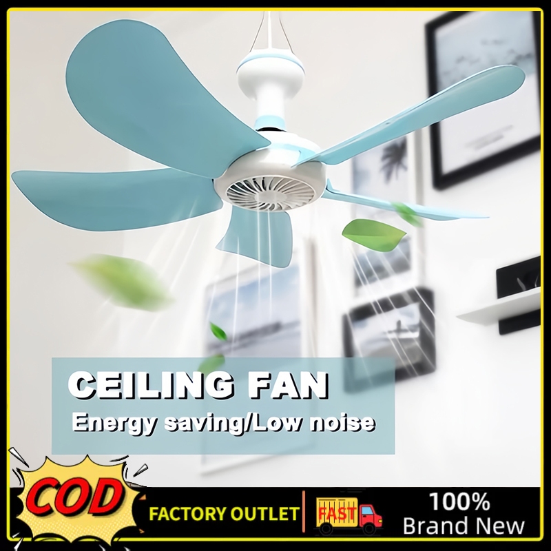 Ceiling fan 5 blades electric fan mini ceiling exhaust fan Hanging Fan ...