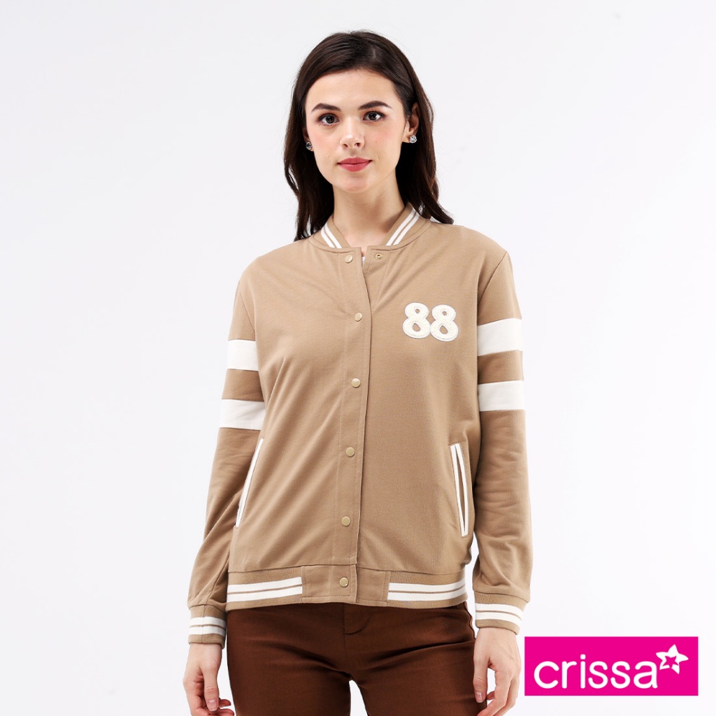 Crissa Varsity Jacket CLT30-0137 | Shopee Philippines