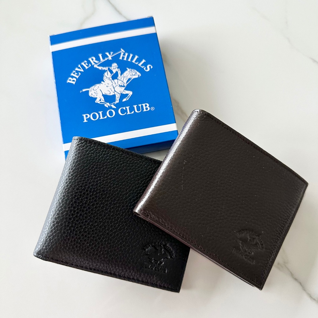 Beverly Hills Polo Club BHW12 BHW13 Men's Leather Bifold Leather ...