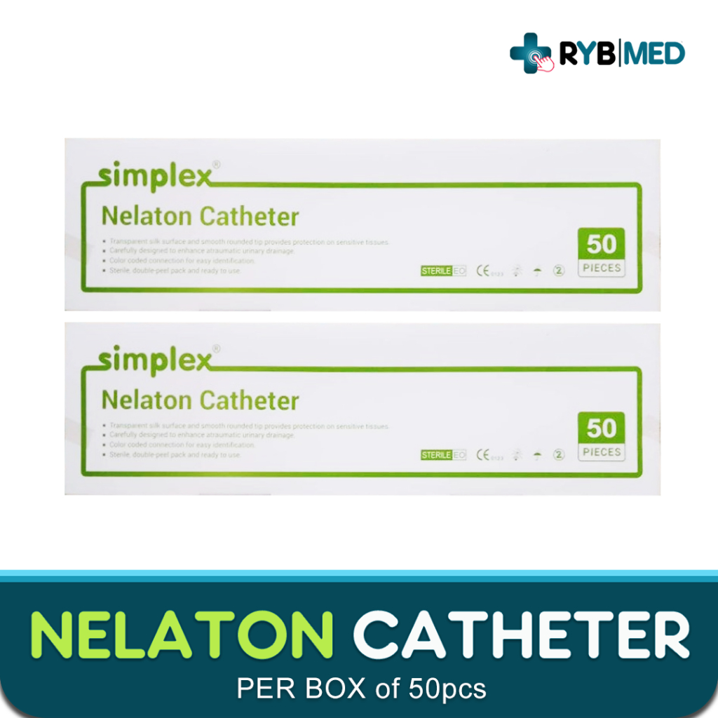 Simplex Nelaton Catheter fr.10, fr.12, fr.14 fr.16 (PER BOX-STERILE ...