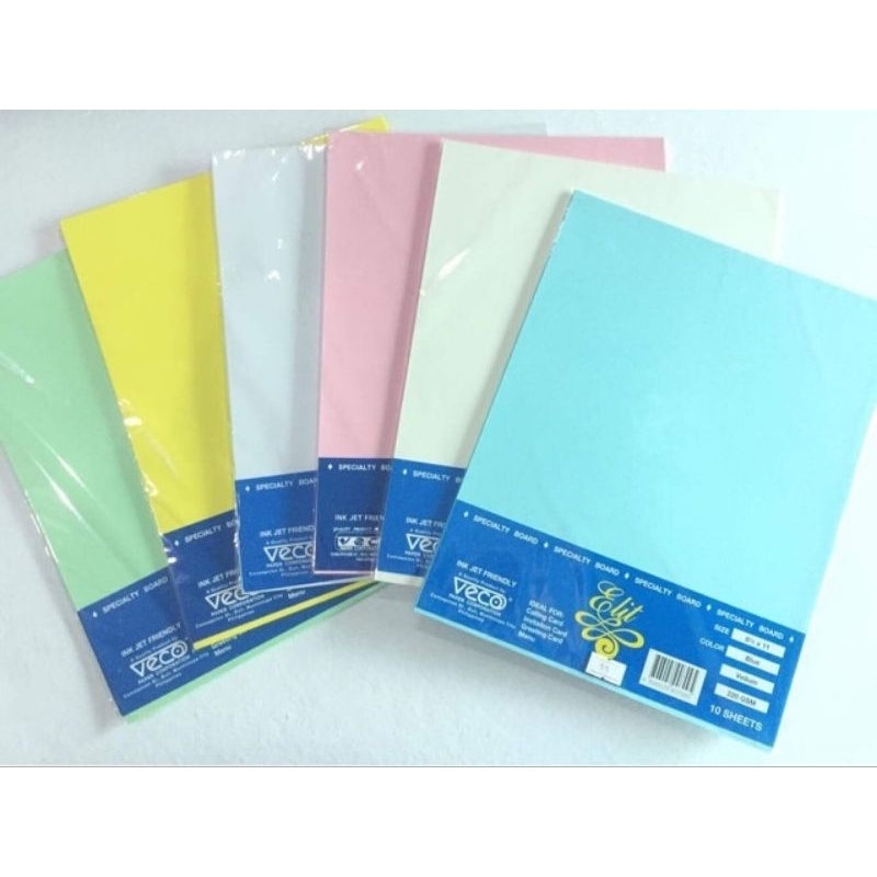 Elit Colored Vellum Board / Specialty Paper 220gsm | Shopee Philippines