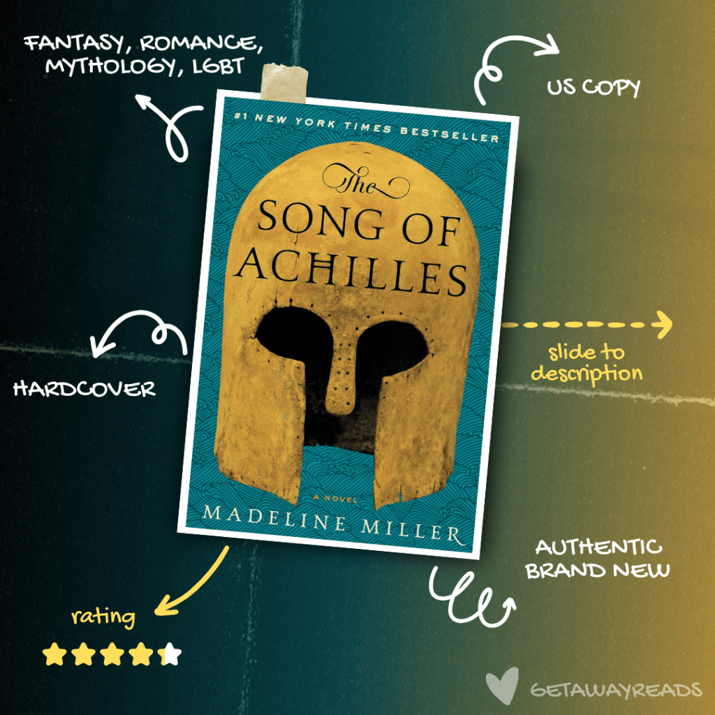 The Song of Achilles by Madeline Miller (Hardcover) | Shopee Philippines