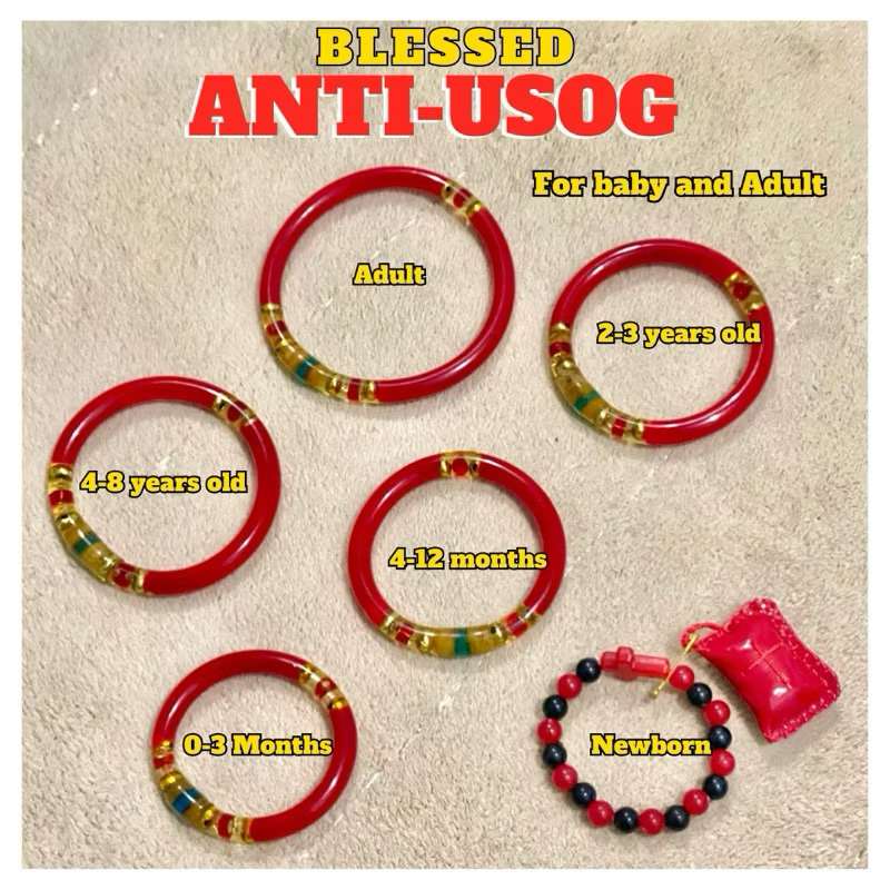 Anti-Usog Bracelet for Baby and Adult (BLESSED INFRONT OF QUIAPO CHURCH ...