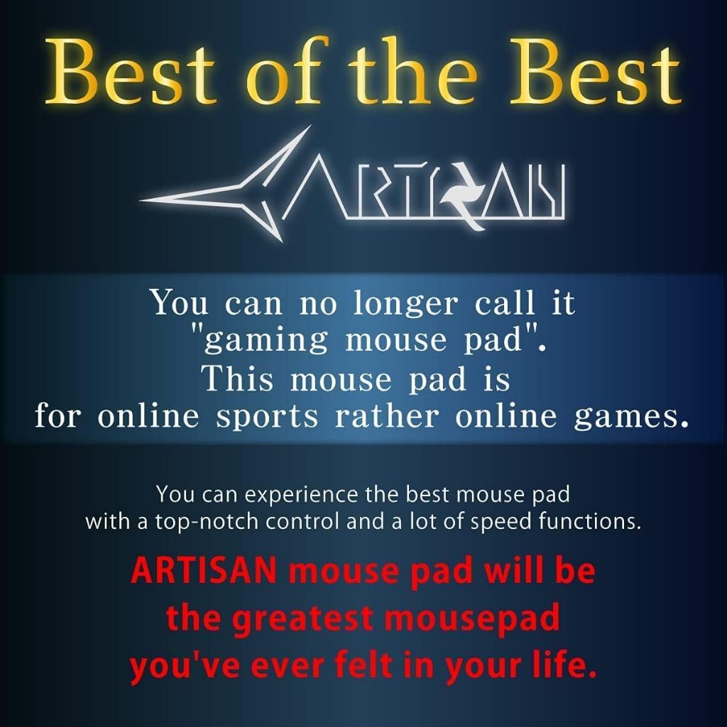 ARTISAN mouse pad FX Type 99 Black Matcha Gray ( L / XL / XXL ) ( XSOFT ...