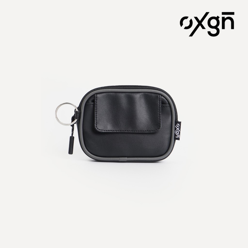 OXGN Coin Purse For Men And Women (Black/Deep Brown) | Shopee Philippines