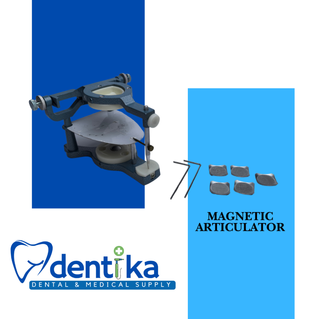Dental Magnetic Articulator Laboratory Instrument Adjustable Denture ...