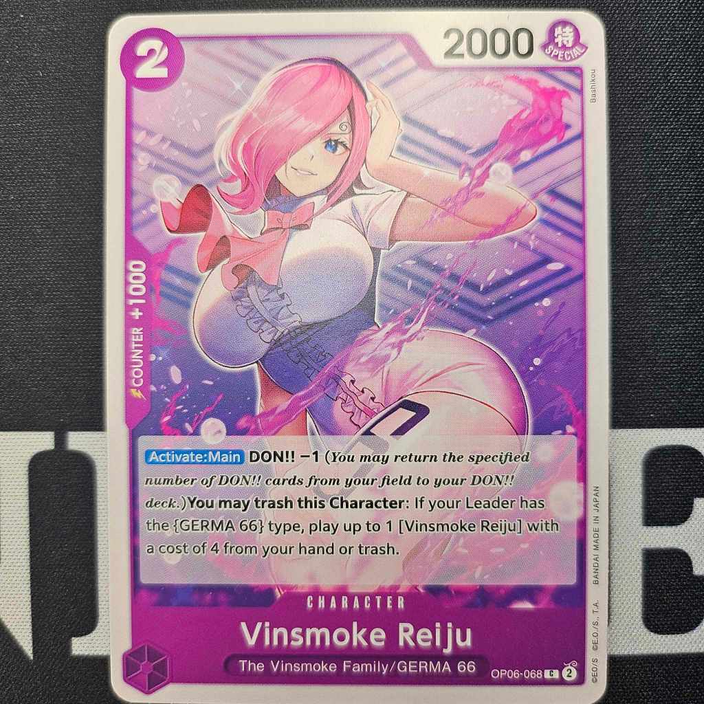 One Piece TCG [ENGLISH] OP06-068 C Vinsmoke Reiju [ENGLISH VERSION] | Shopee Philippines