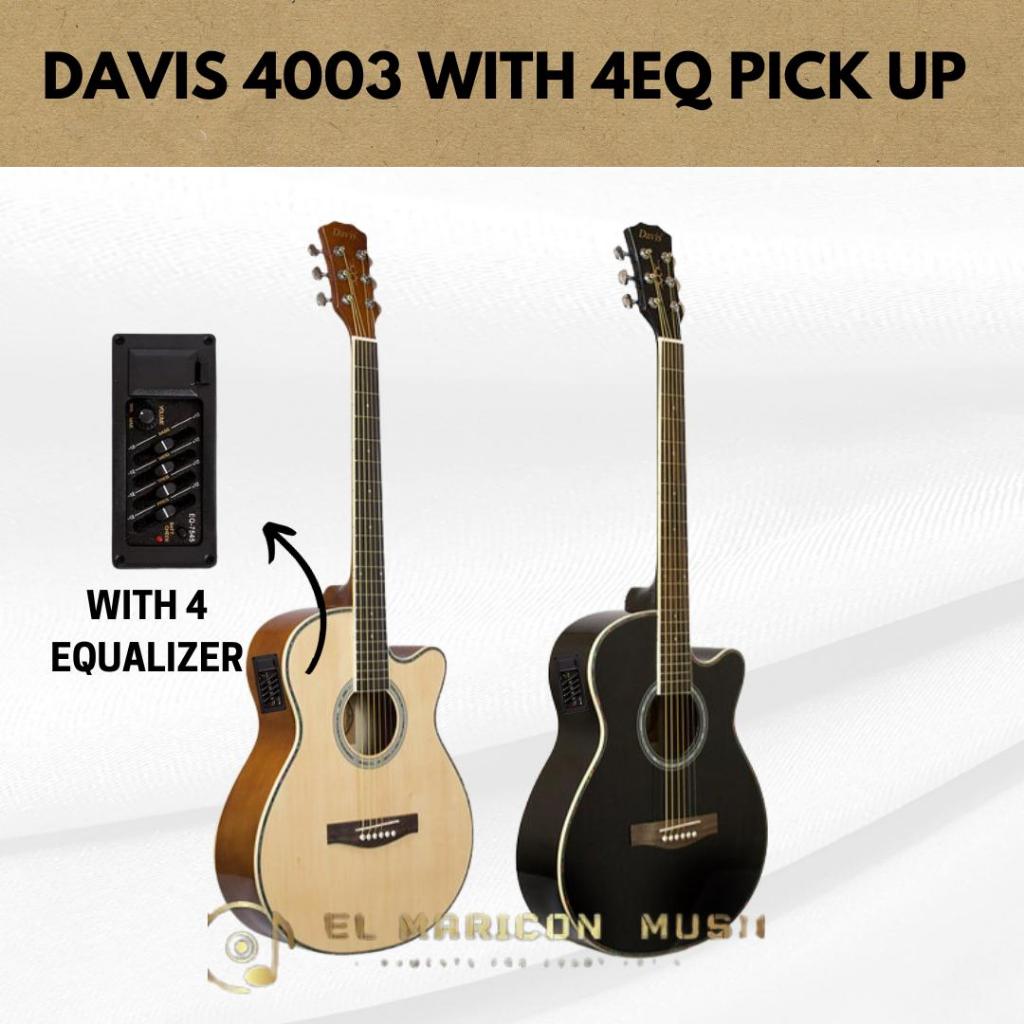 DAVIS 4003 WITH 4EQ PICK UP AND FREEBIES | Shopee Philippines