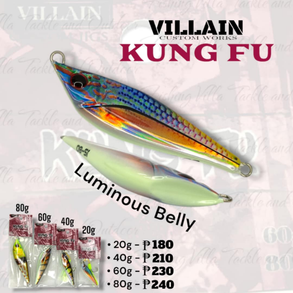 Villain Custom Works KUNG FU Micro Fishing Jigs | Shopee Philippines