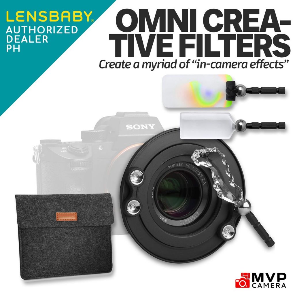 LENSBABY OMNI Creative Filter System Kit Small LBOF58 Large LBOF77 Effect Filters MVP CAMERA ...
