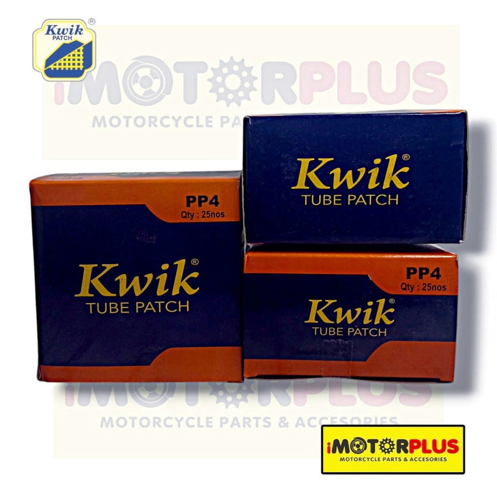 ORIGINAL KWIK PP4 VULCANIZING/TIRE TUBE PATCH | Shopee Philippines