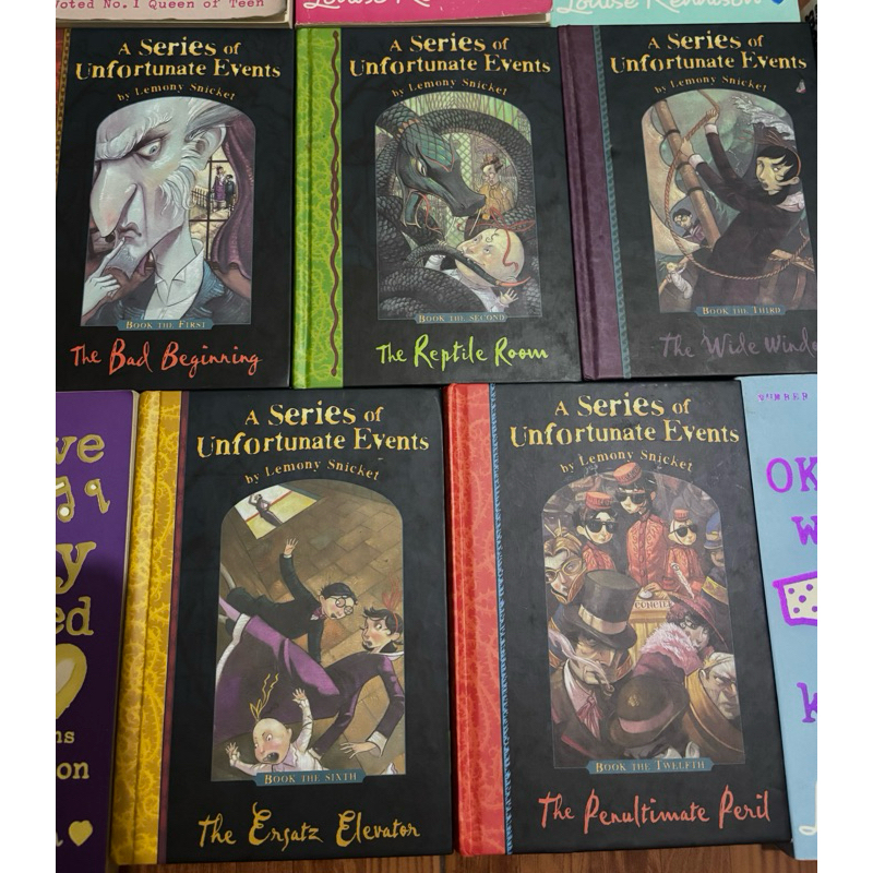 A Series of Unfortunate Events by Lemony Snicket | Preloved The Bad ...
