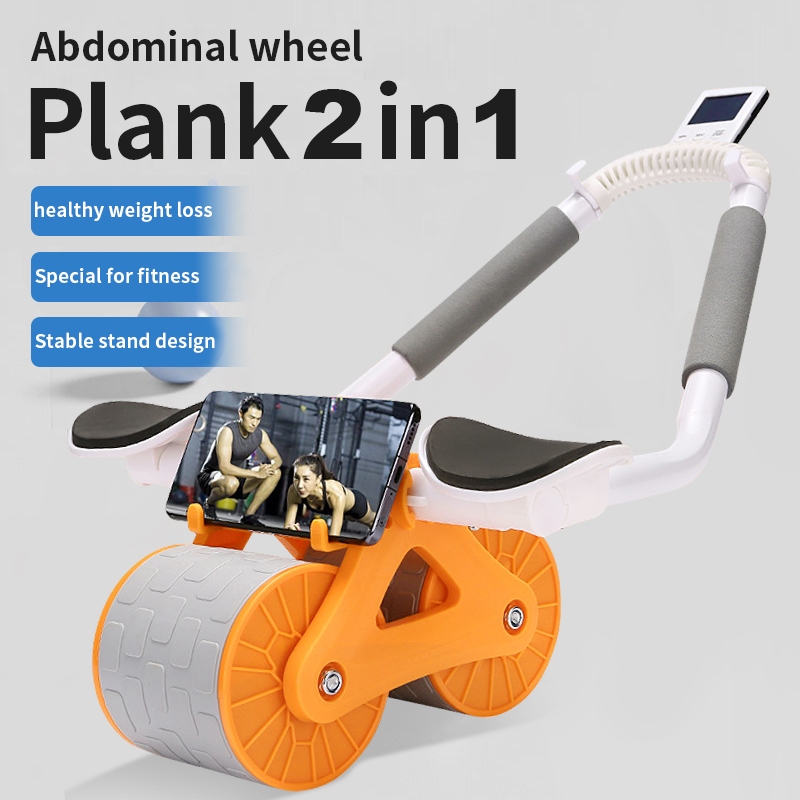 Abdominal wheel abdominal exercise equipment automatic rebound ...