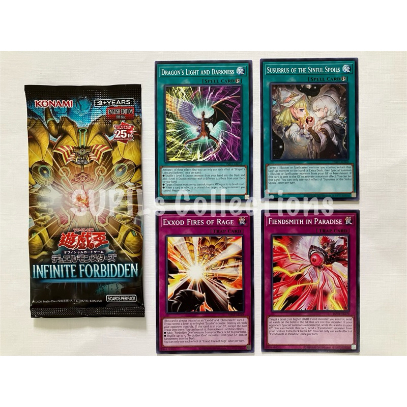 YuGiOh! OCG AE Infinite Forbidden INFO (N) (Spells & Traps) | Shopee ...