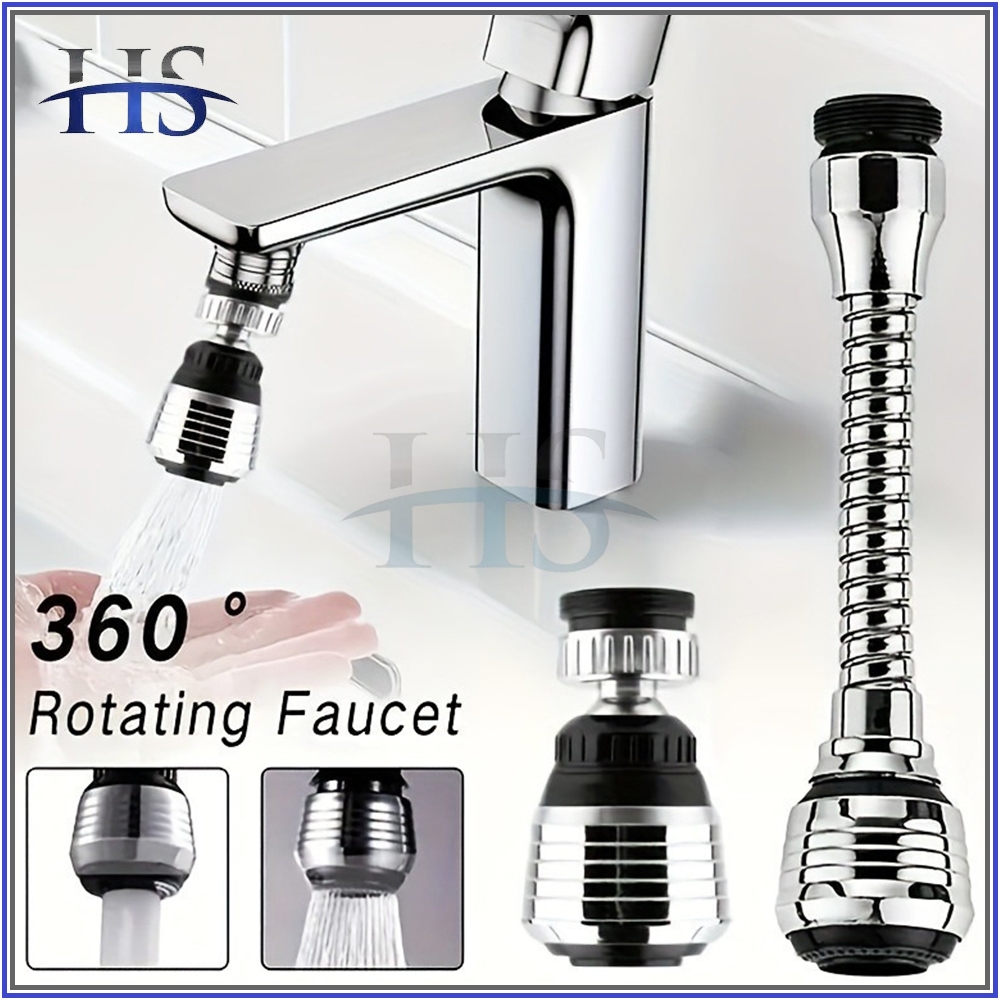Kitchen Faucet Sink Wall Mounted Faucet 360°Flexible Single Cold ...