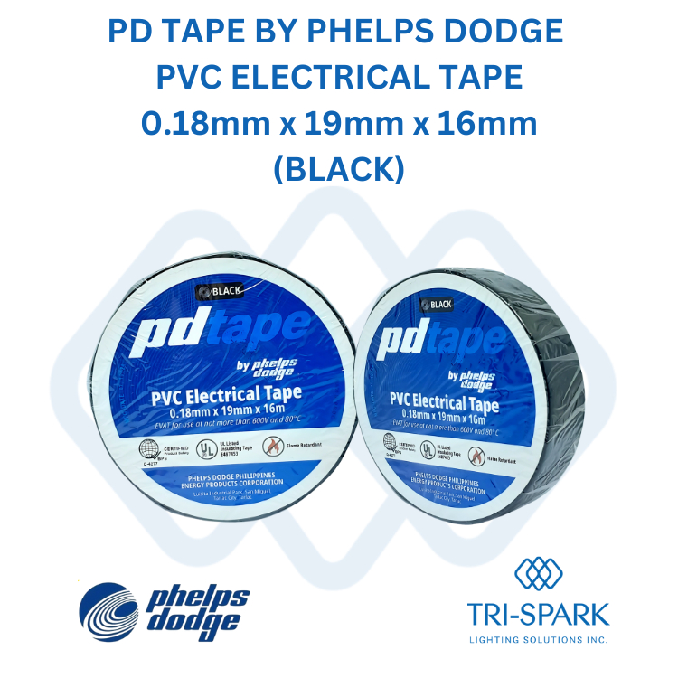 PD PVC Electrical Tape by Phelps Dodge 16meters | Shopee Philippines