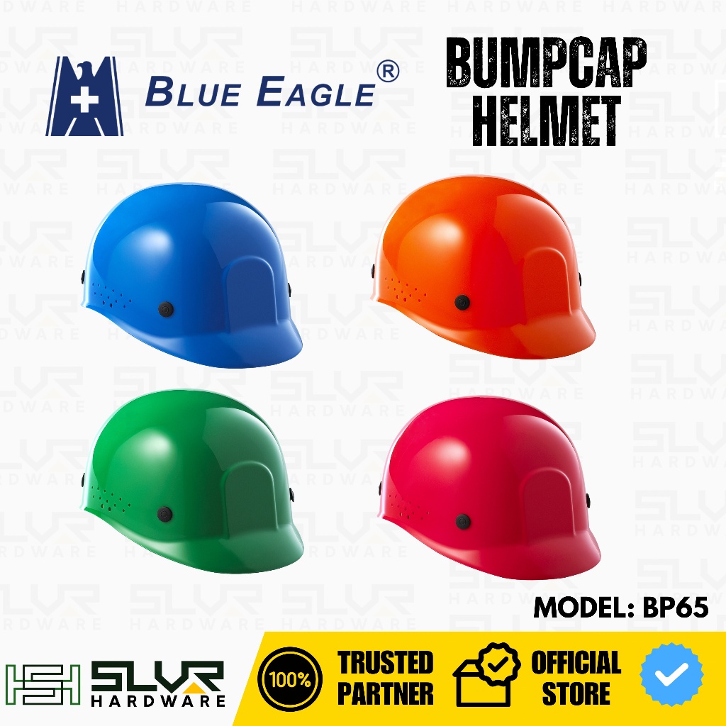 BLUE EAGLE SAFETY - Safety Hard Hat Bump Cap Type with Chin Strap (BP65 ...