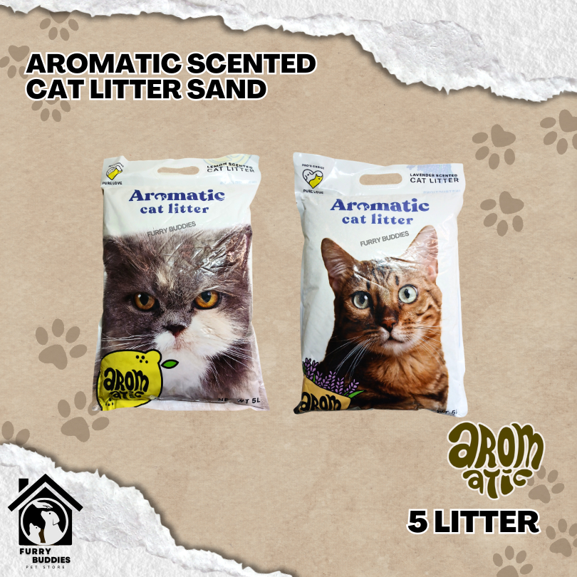 AROMATIC SCENTED CAT LITTER SAND (5 LITTER) | Shopee Philippines