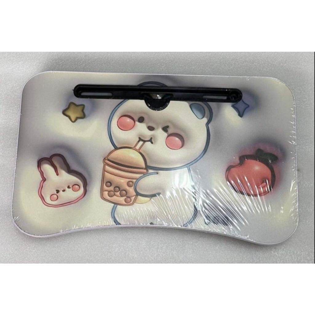 Laptop Table with Cute Cartoon Design, Laptop Bed Desk Lap Tray ...