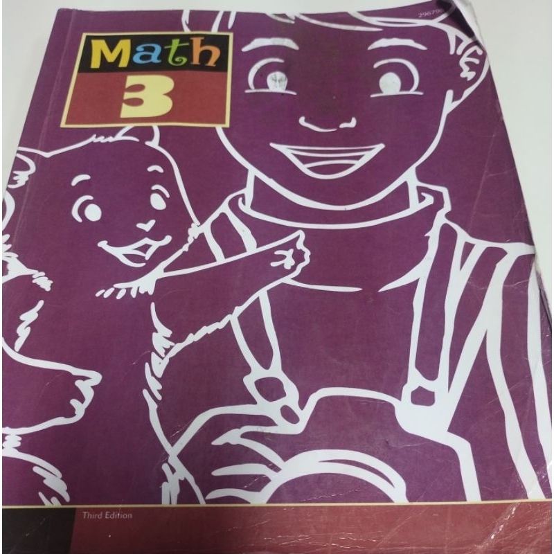 BJU Math 3 Third Edition with Test and Answer Key Booklets (Second Hand ...