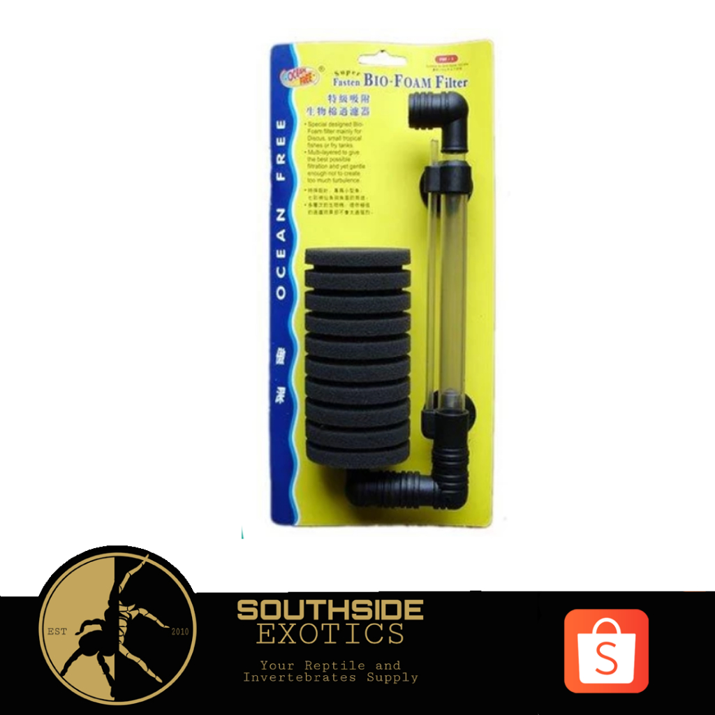 FBF-01 : Fasten Bio-Foam Filter For tank below 100L | Shopee Philippines