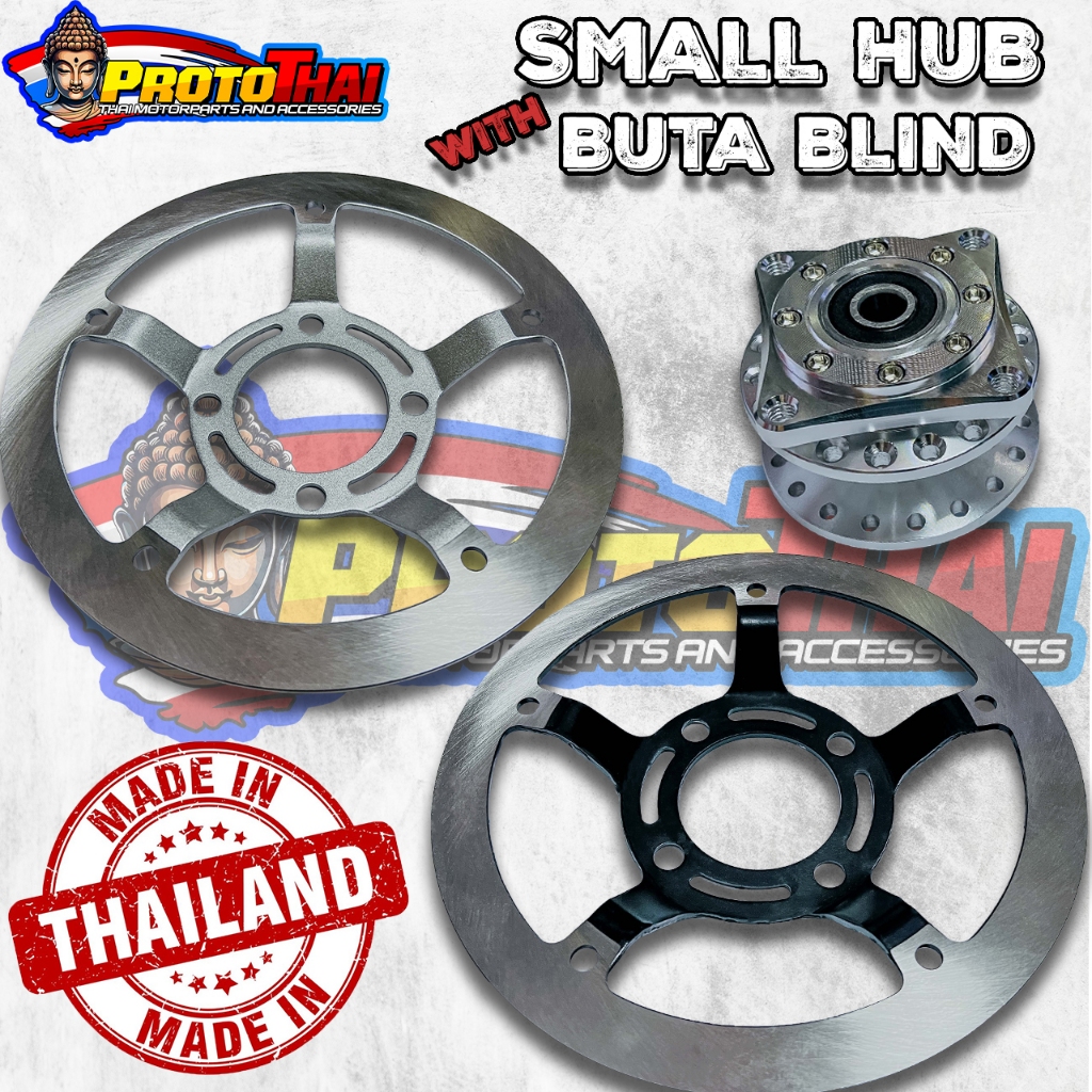 LIGHTEN SMALL HUB WAVE WITH BUTA BLIND DISC FOR WAVE XRM RS125 RAIDER ...