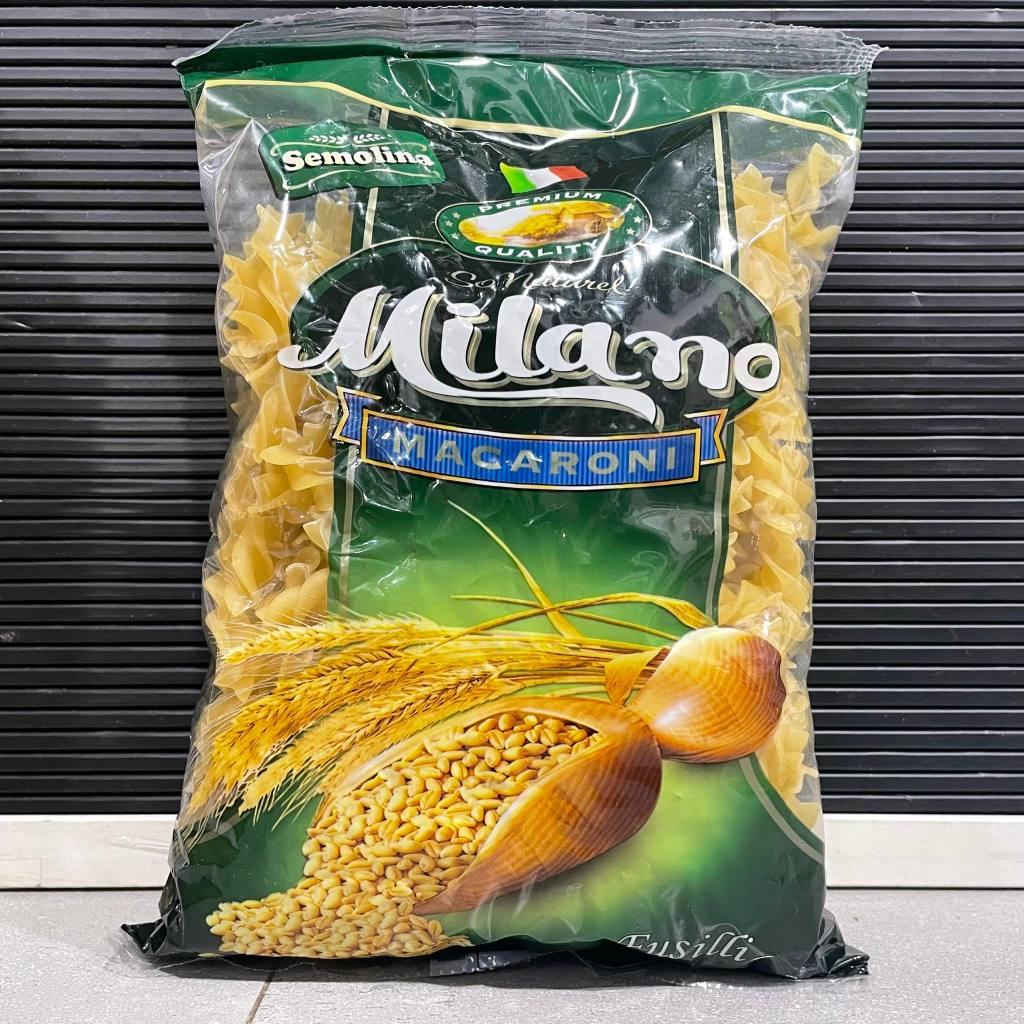Milano Macaroni Fusilli Pasta 500g | Shopee Philippines