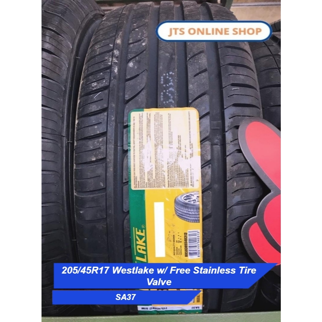 205/45R17 Westlake w/ Free Stainless Tire Valve (PRE-ORDER) | Shopee Philippines