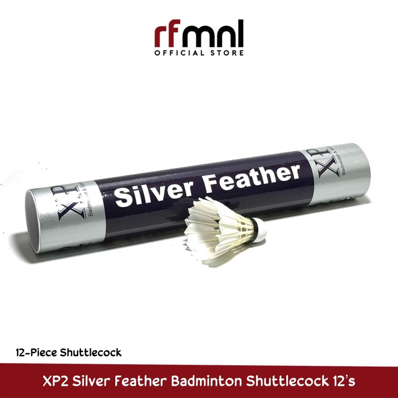 XP2 Silver Feather Badminton Shuttlecock 12’s | Shopee Philippines