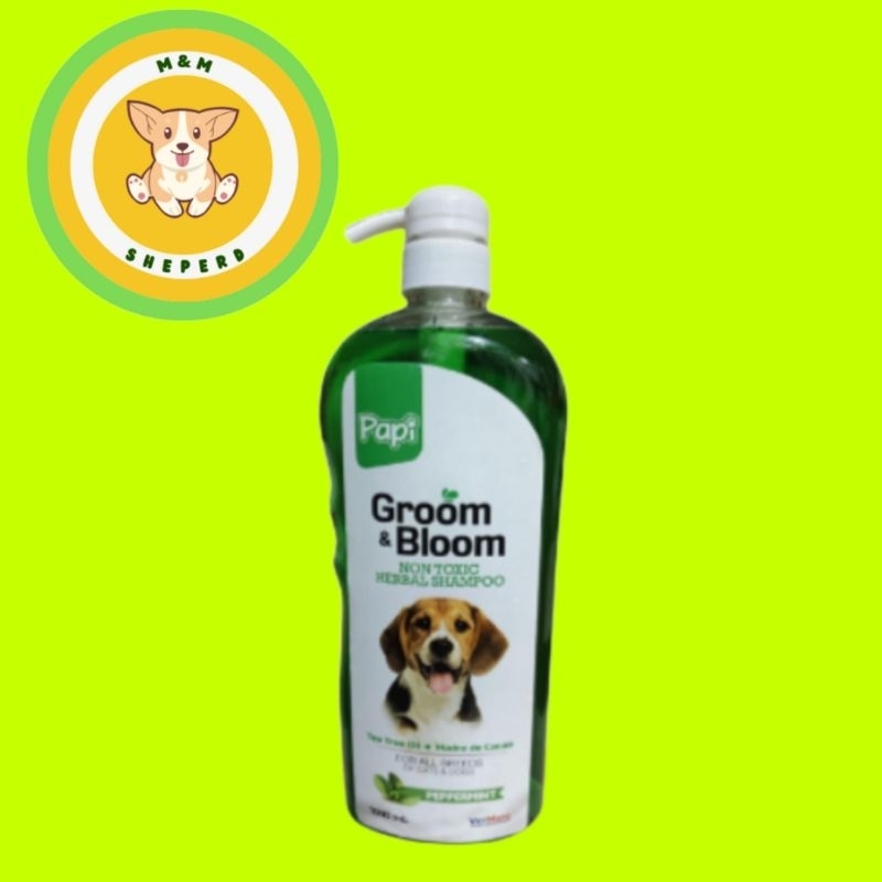 Papi Groom Bloom Shampoo and Conditioner for Dogs and Cats | Shopee ...