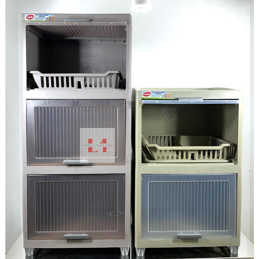 Uniplus #9013 Kitchen Dishes Cabinet (2 Sizes) | Shopee Philippines