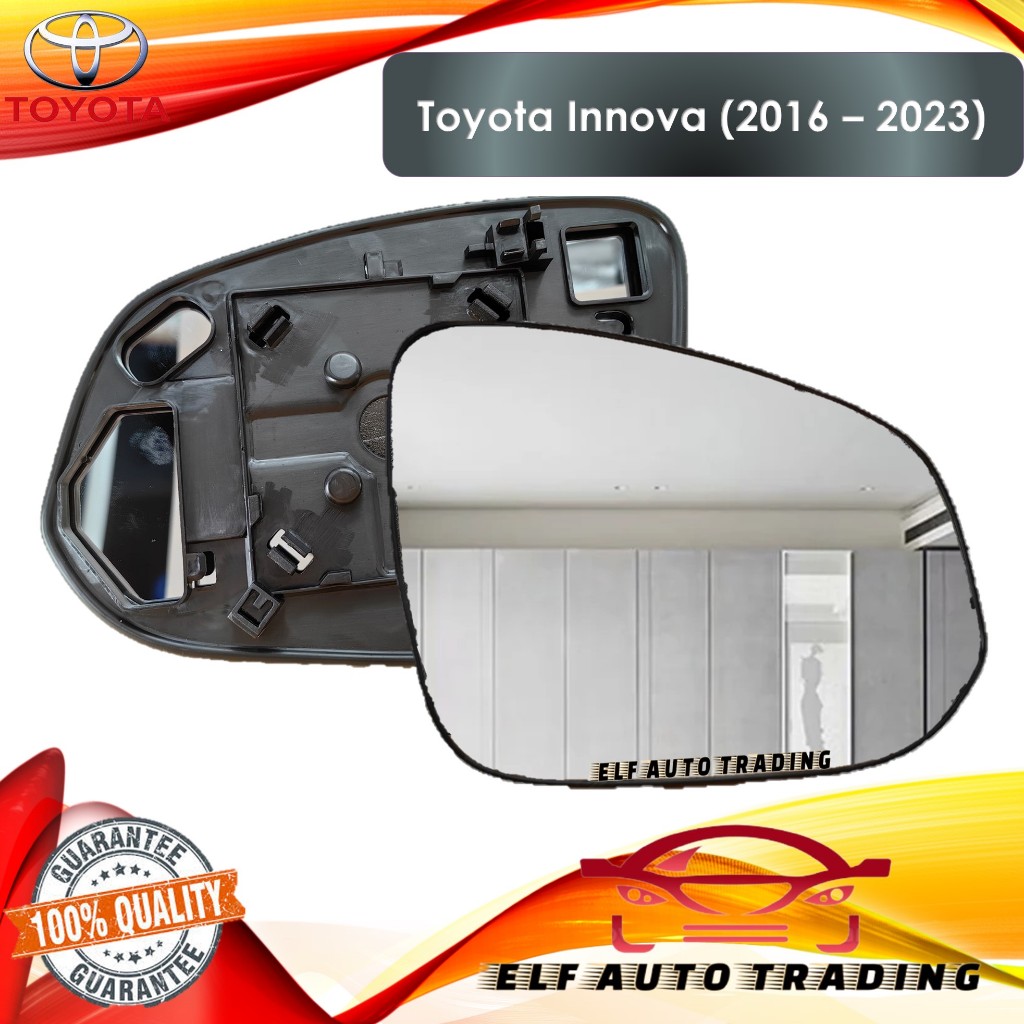 Side Mirror Lens for Toyota Innova (2016 - 2023) | Shopee Philippines