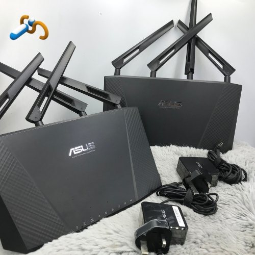 iCON Asus AC2400 4×4 Dual Band Gigabit Wireless AC Router Model: RT ...
