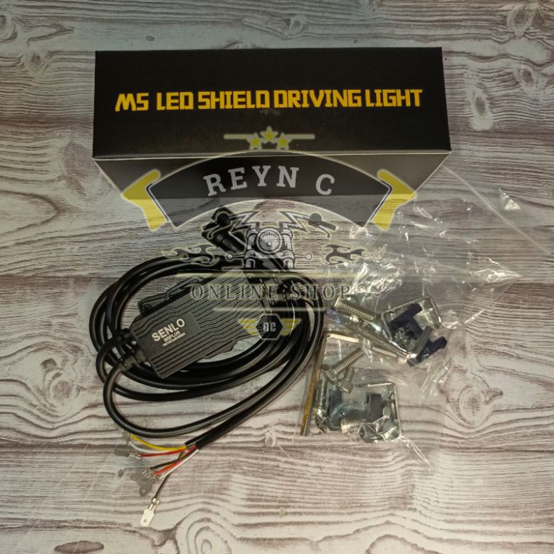 SENLO M5 PLUS LED SHIELD DRIVING LIGHT V3 | 100 WATTS | 6 MONTHS ...